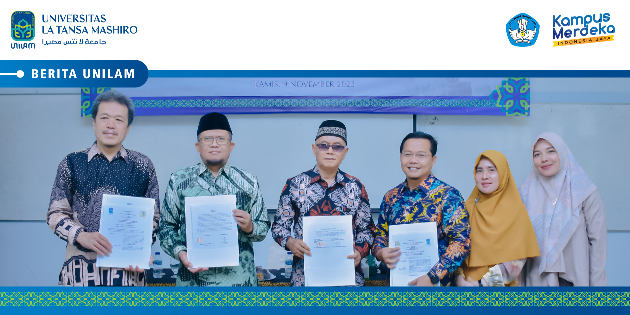 UNILAM selenggarakan penandatanganan MoU dengan Universitas Andalas ... UNILAM selenggarakan penandatanganan MoU dengan Universitas Andalas ...